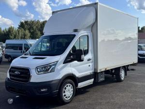 White Ford Transit 2022 in Radviliskis, with an engine capacity of 2.00 L and mileage of 92 thousand km for 27769 €, photo  on AUTOMOTO.COM.LV
