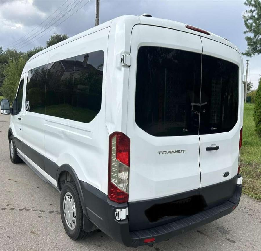 White Ford Transit 2022 in Kelme, with an engine capacity of 2.00 L and mileage of 260 thousand km for 15999 €, photo 6 on AUTOMOTO.COM.LV