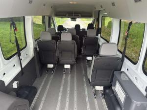 White Ford Transit 2022 in Kelme, with an engine capacity of 2.00 L and mileage of 260 thousand km for 15999 €, photo 8 on AUTOMOTO.COM.LV