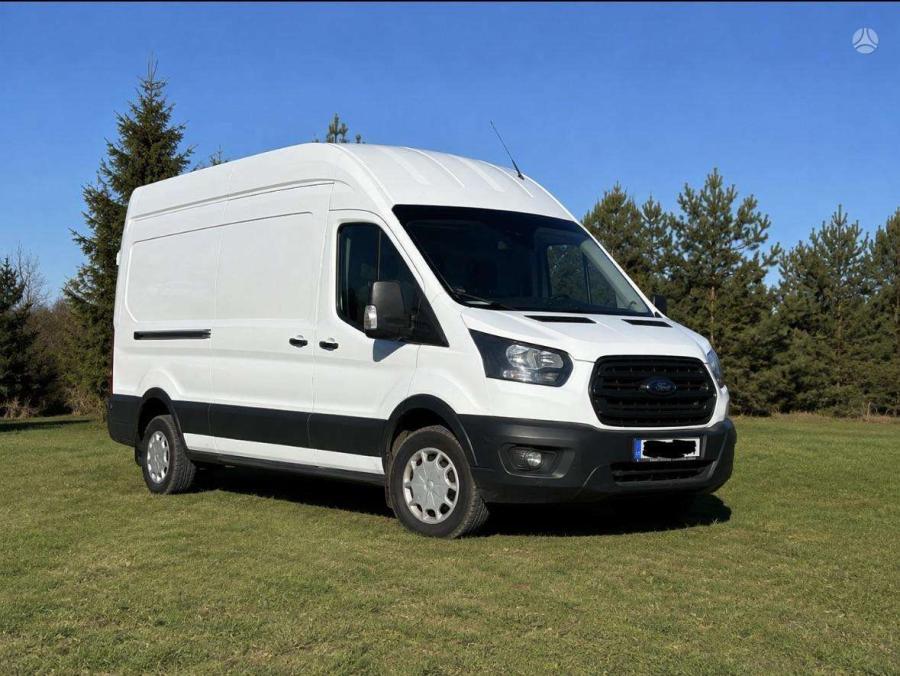 White Ford Transit 2022 in Kaunas, with an engine capacity of 2.00 L and mileage of 91 thousand km for 18500 €, photo 3 on AUTOMOTO.COM.LV