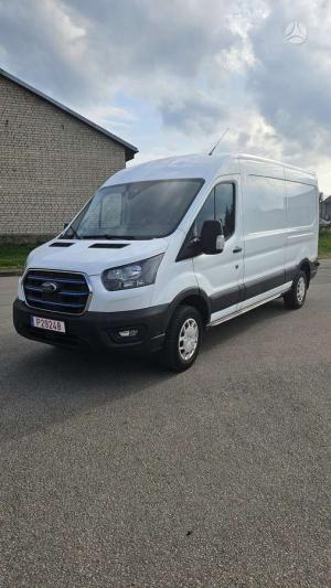 White Ford Transit 2023 in Telschi, with an engine capacity of 0.00 L and mileage of 88 thousand km for 24321 €, photo  on AUTOMOTO.COM.LV