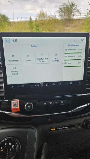 Balts Ford Transit 2023 Telšiai, ar dzinēja tilpumu 0.00 L un nobraukumu 88 tūkst. km par 24321 €, foto 14 vietnē AUTOMOTO.COM.LV