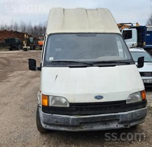 White Ford Transit 1993 in Balvi, with an engine capacity of 2.50 L and mileage of 300 thousand km for 550 €, photo 4 on AUTOMOTO.COM.LV