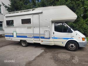 White Ford Transit 1995 in Sillamae, with an engine capacity of 2.50 L and mileage of 180 thousand km for 2790 €, photo 3 on AUTOMOTO.COM.LV