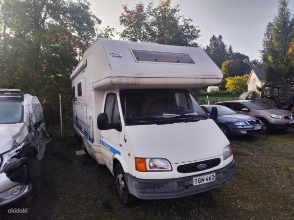 White Ford Transit 1995 in Sillamae, with an engine capacity of 2.50 L and mileage of 180 thousand km for 2790 €, photo 5 on AUTOMOTO.COM.LV