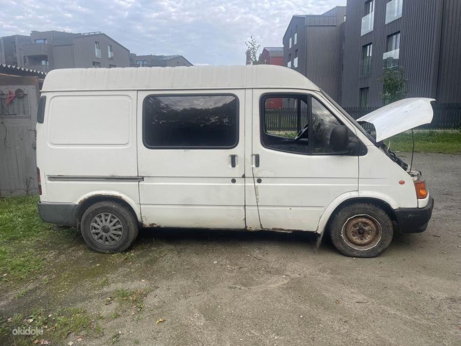 White Ford Transit 2000 in Tallinn, with an engine capacity of 2.50 L and mileage of 196 thousand km for 890 €, photo 10 on AUTOMOTO.COM.LV