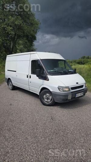 Balts Ford Transit 2001 Daugavpils, ar dzinēja tilpumu 2.40 L un nobraukumu 376 tūkst. km par 750 €, foto  vietnē AUTOMOTO.COM.LV