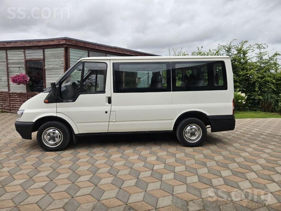 White Ford Transit 2003 in Talsi, with an engine capacity of 2.00 L and mileage of 106 thousand km for 3599 €, photo 6 on AUTOMOTO.COM.LV
