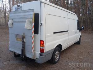White Ford Transit 2003 in Riga, with an engine capacity of 2.00 L and mileage of 264 thousand km for 1000 €, photo 3 on AUTOMOTO.COM.LV