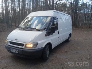 White Ford Transit 2003 in Riga, with an engine capacity of 2.00 L and mileage of 264 thousand km for 1000 €, photo 6 on AUTOMOTO.COM.LV