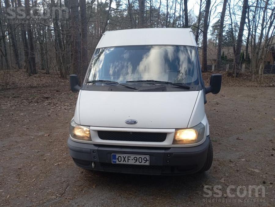 White Ford Transit 2003 in Riga, with an engine capacity of 2.00 L and mileage of 264 thousand km for 1000 €, photo 7 on AUTOMOTO.COM.LV