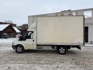 White Ford Transit 2005 in Riga, with an engine capacity of 2.40 L and mileage of 288 thousand km for 4990 €, photo 8 on AUTOMOTO.COM.LV