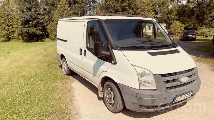 White Ford Transit 2006 in Gulbene, with an engine capacity of 2.20 L and mileage of 342 thousand km for 2000 €, photo 3 on AUTOMOTO.COM.LV