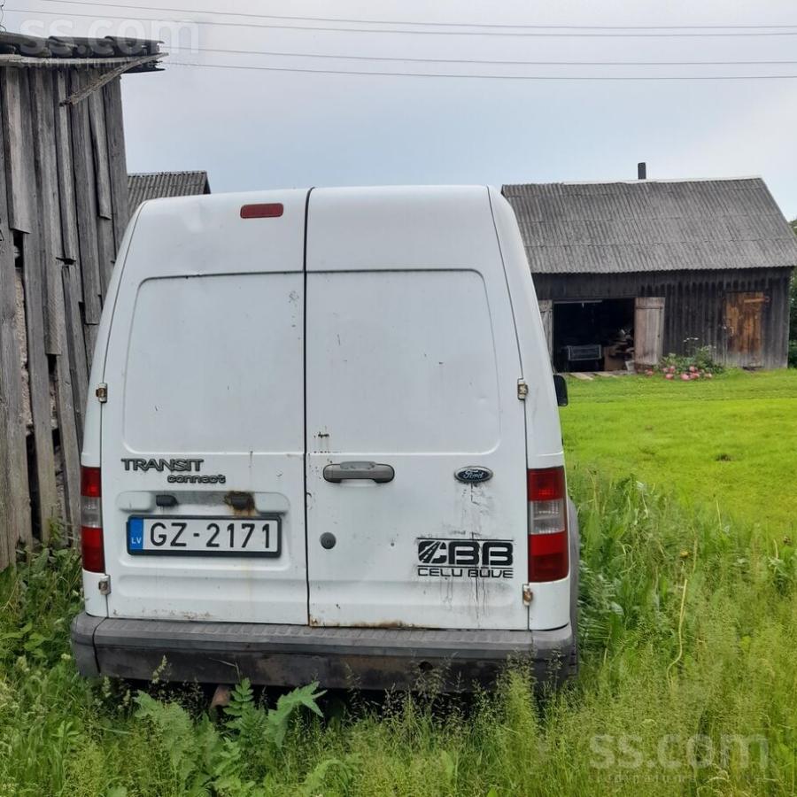 White Ford Transit 2007 in Preili, with an engine capacity of 1.80 L and mileage of 250 thousand km for 1254 €, photo 4 on AUTOMOTO.COM.LV