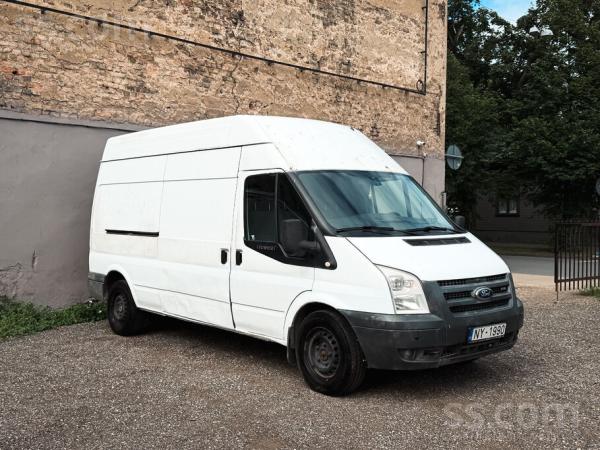 White Ford Transit 2007 in Riga, with an engine capacity of 2.20 L and mileage of 428 thousand km for 2750 €, photo 1 on AUTOMOTO.COM.LV