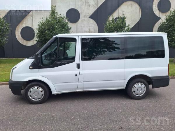 White Ford Transit 2007 in Tallinn, with an engine capacity of 2.20 L and mileage of 300 thousand km for 5499 €, photo 7 on AUTOMOTO.COM.LV