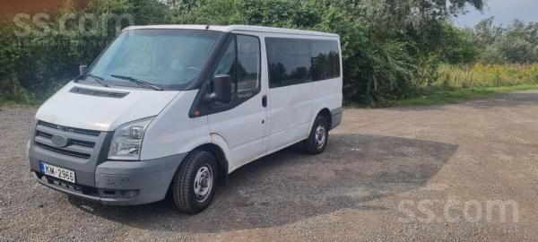 White Ford Transit 2008 in Jelgava, with an engine capacity of 2.20 L and mileage of 212 thousand km for 3200 €, photo 2 on AUTOMOTO.COM.LV