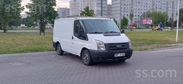White Ford Transit 2008 in Riga, with an engine capacity of 2.20 L and mileage of 340 thousand km for 2250 €, photo 2 on AUTOMOTO.COM.LV