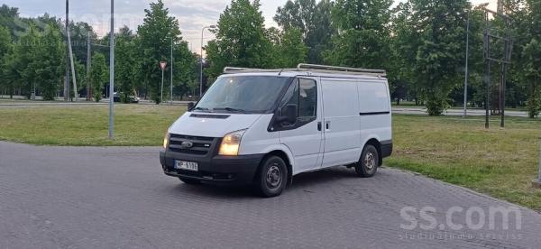 White Ford Transit 2008 in Riga, with an engine capacity of 2.20 L and mileage of 340 thousand km for 2250 €, photo 10 on AUTOMOTO.COM.LV