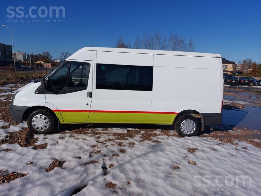 Balts Ford Transit 2008 Rīga, ar dzinēja tilpumu 2.20 L un nobraukumu 420 tūkst. km par 3900 €, foto 3 vietnē AUTOMOTO.COM.LV