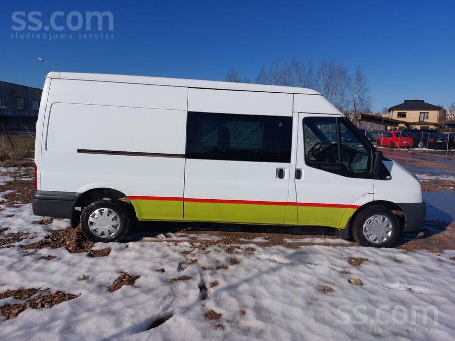 Balts Ford Transit 2008 Rīga, ar dzinēja tilpumu 2.20 L un nobraukumu 420 tūkst. km par 3900 €, foto 6 vietnē AUTOMOTO.COM.LV