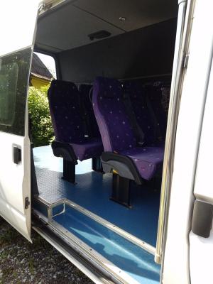 White Ford Transit 2008 in Narva, with an engine capacity of 2.40 L and mileage of 164 thousand km for 7200 €, photo 20 on AUTOMOTO.COM.LV