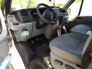 White Ford Transit 2008 in Narva, with an engine capacity of 2.40 L and mileage of 164 thousand km for 7200 €, photo 25 on AUTOMOTO.COM.LV