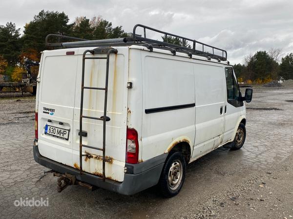 White Ford Transit 2008 in Tallinn, with an engine capacity of 2.20 L and mileage of 251 thousand km for 2100 €, photo 3 on AUTOMOTO.COM.LV
