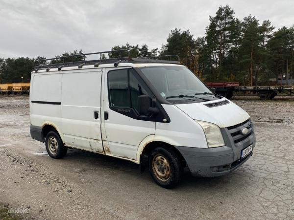White Ford Transit 2008 in Tallinn, with an engine capacity of 2.20 L and mileage of 251 thousand km for 2100 €, photo 9 on AUTOMOTO.COM.LV