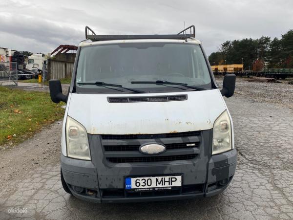 White Ford Transit 2008 in Tallinn, with an engine capacity of 2.20 L and mileage of 251 thousand km for 2100 €, photo 10 on AUTOMOTO.COM.LV