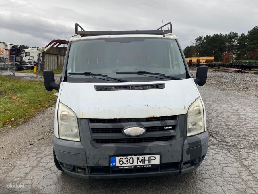 White Ford Transit 2008 in Tallinn, with an engine capacity of 2.20 L and mileage of 251 thousand km for 2100 €, photo 11 on AUTOMOTO.COM.LV