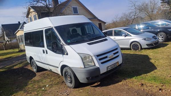 White Ford Transit 2010 in Vilnius, with an engine capacity of 2.00 L and mileage of 286 thousand km for 4350 €, photo 2 on AUTOMOTO.COM.LV