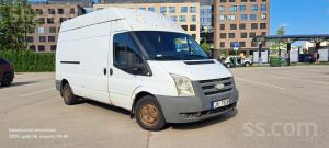 White Ford Transit 2010 in Riga, with an engine capacity of 2.20 L and mileage of 0 thousand km for 1500 €, photo 3 on AUTOMOTO.COM.LV