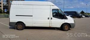 White Ford Transit 2010 in Riga, with an engine capacity of 2.20 L and mileage of 0 thousand km for 1500 €, photo 4 on AUTOMOTO.COM.LV