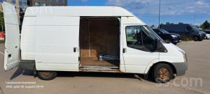 White Ford Transit 2010 in Riga, with an engine capacity of 2.20 L and mileage of 0 thousand km for 1500 €, photo 7 on AUTOMOTO.COM.LV