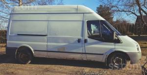White Ford Transit 2010 in Gulbene, with an engine capacity of 2.20 L and mileage of 343 thousand km for 2300 €, photo  on AUTOMOTO.COM.LV