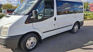 White Ford Transit 2010 in Kaunas, with an engine capacity of 2.20 L and mileage of 248 thousand km for 5400 €, photo 3 on AUTOMOTO.COM.LV