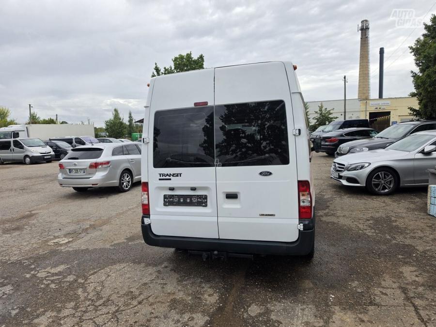White Ford Transit 2010 in Vilnius, with an engine capacity of 2.00 L and mileage of 285 thousand km for 5650 €, photo 10 on AUTOMOTO.COM.LV