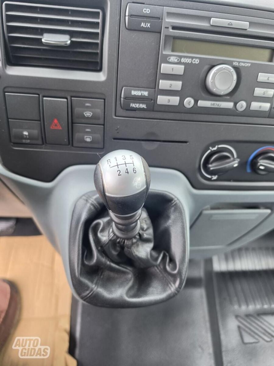 White Ford Transit 2010 in Vilnius, with an engine capacity of 2.00 L and mileage of 285 thousand km for 5650 €, photo 20 on AUTOMOTO.COM.LV