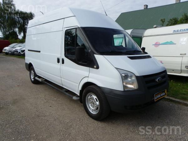 White Ford Transit 2011 in Valka, with an engine capacity of 2.20 L and mileage of 215 thousand km for 5700 €, photo 2 on AUTOMOTO.COM.LV