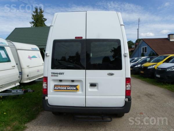 White Ford Transit 2011 in Valka, with an engine capacity of 2.20 L and mileage of 215 thousand km for 5700 €, photo 7 on AUTOMOTO.COM.LV