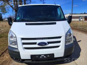 White Ford Transit 2011 in Valmiera, with an engine capacity of 2.20 L and mileage of 0 thousand km for 4300 €, photo 4 on AUTOMOTO.COM.LV