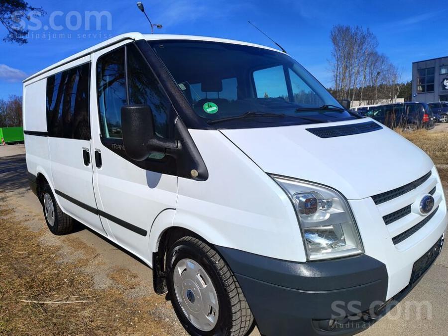 White Ford Transit 2011 in Valmiera, with an engine capacity of 2.20 L and mileage of 0 thousand km for 4300 €, photo 5 on AUTOMOTO.COM.LV