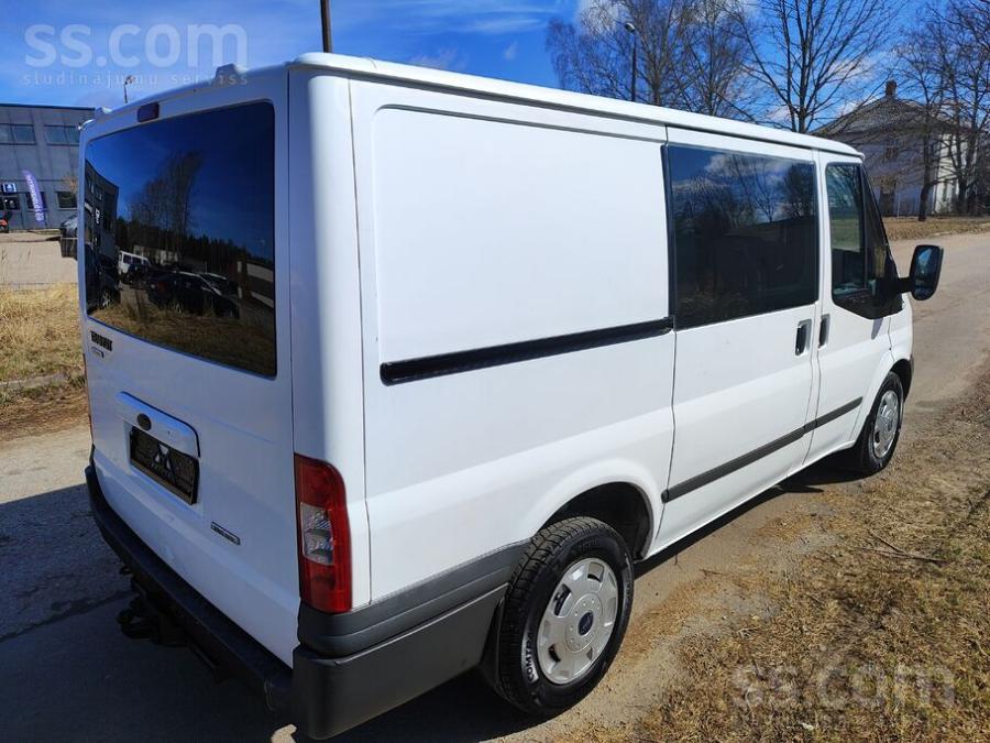 White Ford Transit 2011 in Valmiera, with an engine capacity of 2.20 L and mileage of 0 thousand km for 4300 €, photo 6 on AUTOMOTO.COM.LV