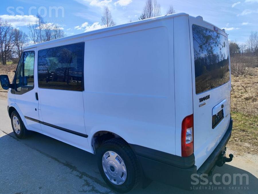 White Ford Transit 2011 in Valmiera, with an engine capacity of 2.20 L and mileage of 0 thousand km for 4300 €, photo 8 on AUTOMOTO.COM.LV