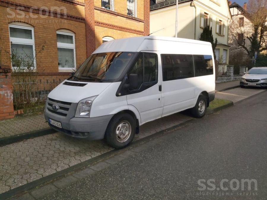 White Ford Transit 2011 in Valka, with an engine capacity of 2.20 L and mileage of 253 thousand km for 5900 €, photo 1 on AUTOMOTO.COM.LV