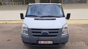 White Ford Transit 2011 in Ogre, with an engine capacity of 2.20 L and mileage of 175 thousand km for 6950 €, photo 4 on AUTOMOTO.COM.LV