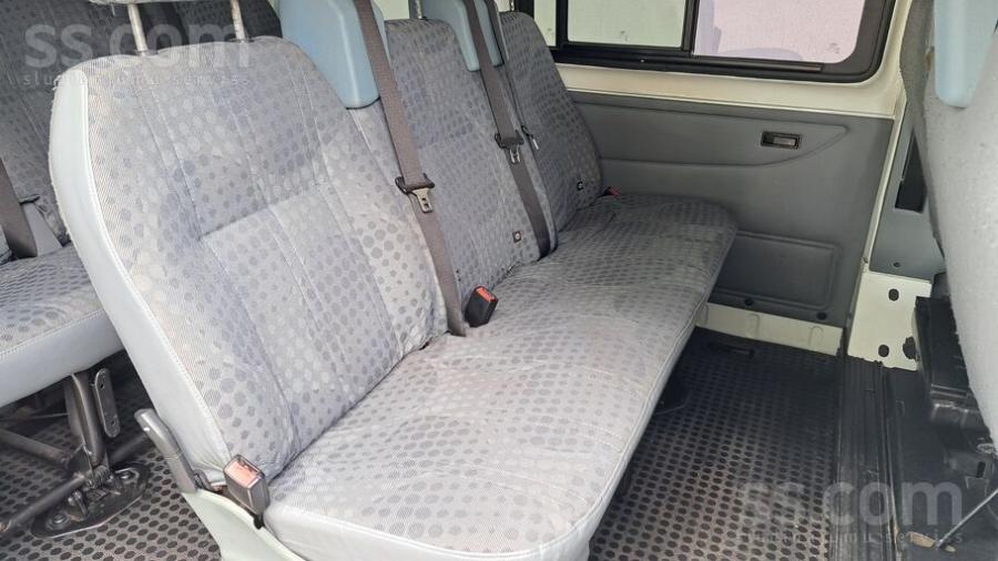 White Ford Transit 2011 in Ogre, with an engine capacity of 2.20 L and mileage of 175 thousand km for 6950 €, photo 19 on AUTOMOTO.COM.LV
