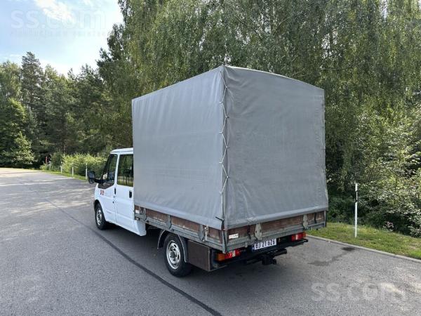 White Ford Transit 2011 in Jelgava, with an engine capacity of 2.20 L and mileage of 199 thousand km for 6500 €, photo 3 on AUTOMOTO.COM.LV