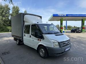 White Ford Transit 2011 in Jelgava, with an engine capacity of 2.20 L and mileage of 199 thousand km for 6500 €, photo  on AUTOMOTO.COM.LV